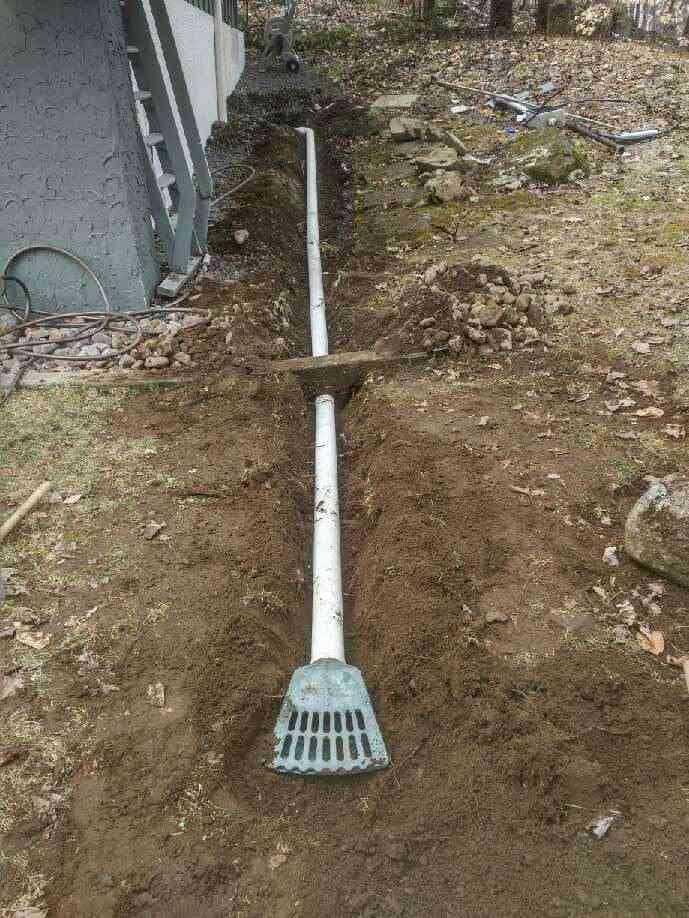 Basement Waterproofing - Tilted Foundation Walls Stabilized in Piedmont ...