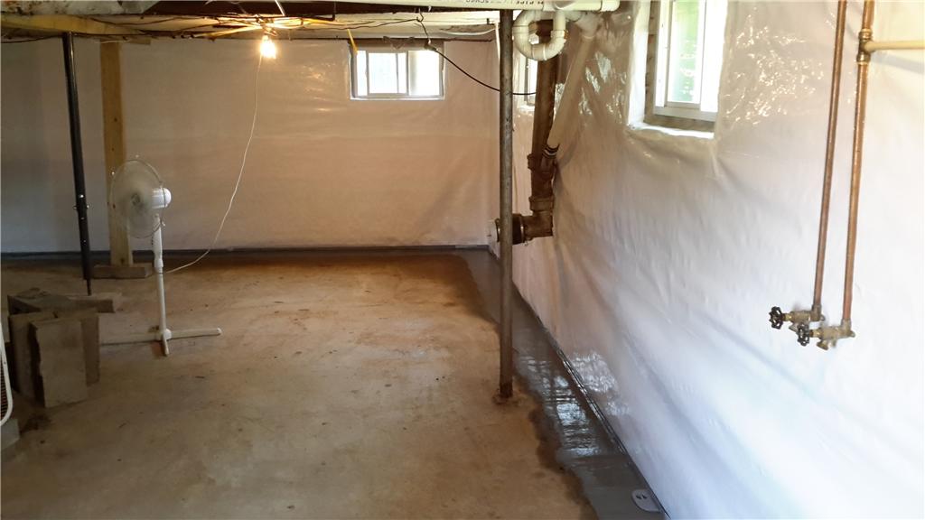 Basement Waterproofing - Waterproofing: WaterGaurd and CleanSpace Wall ...
