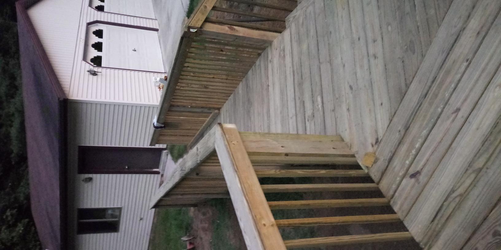 Decks - Handicap ramp - handicap ramp