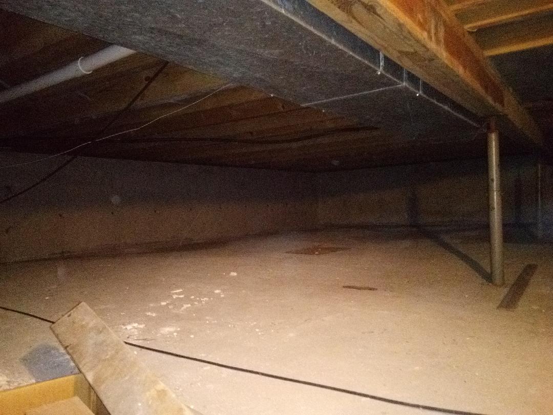 Basement Waterproofing - SmartJack installation in Crawl Space - Crawl ...