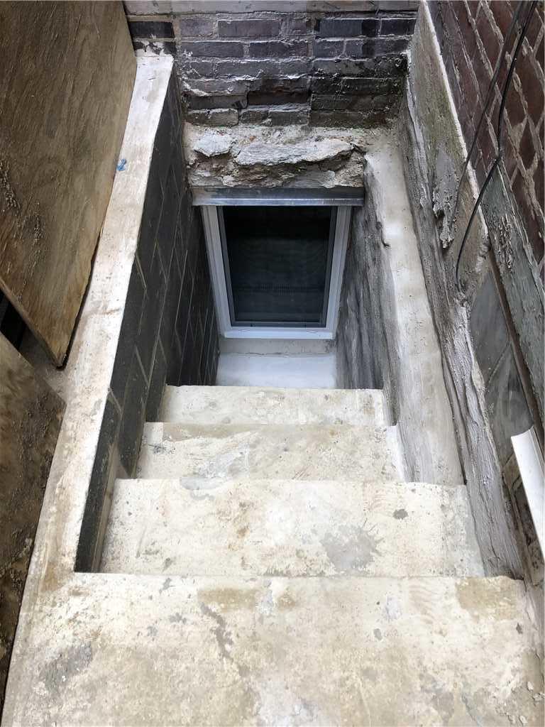 Egress - Philadelphia home needed repair on their egress - Egress Completed