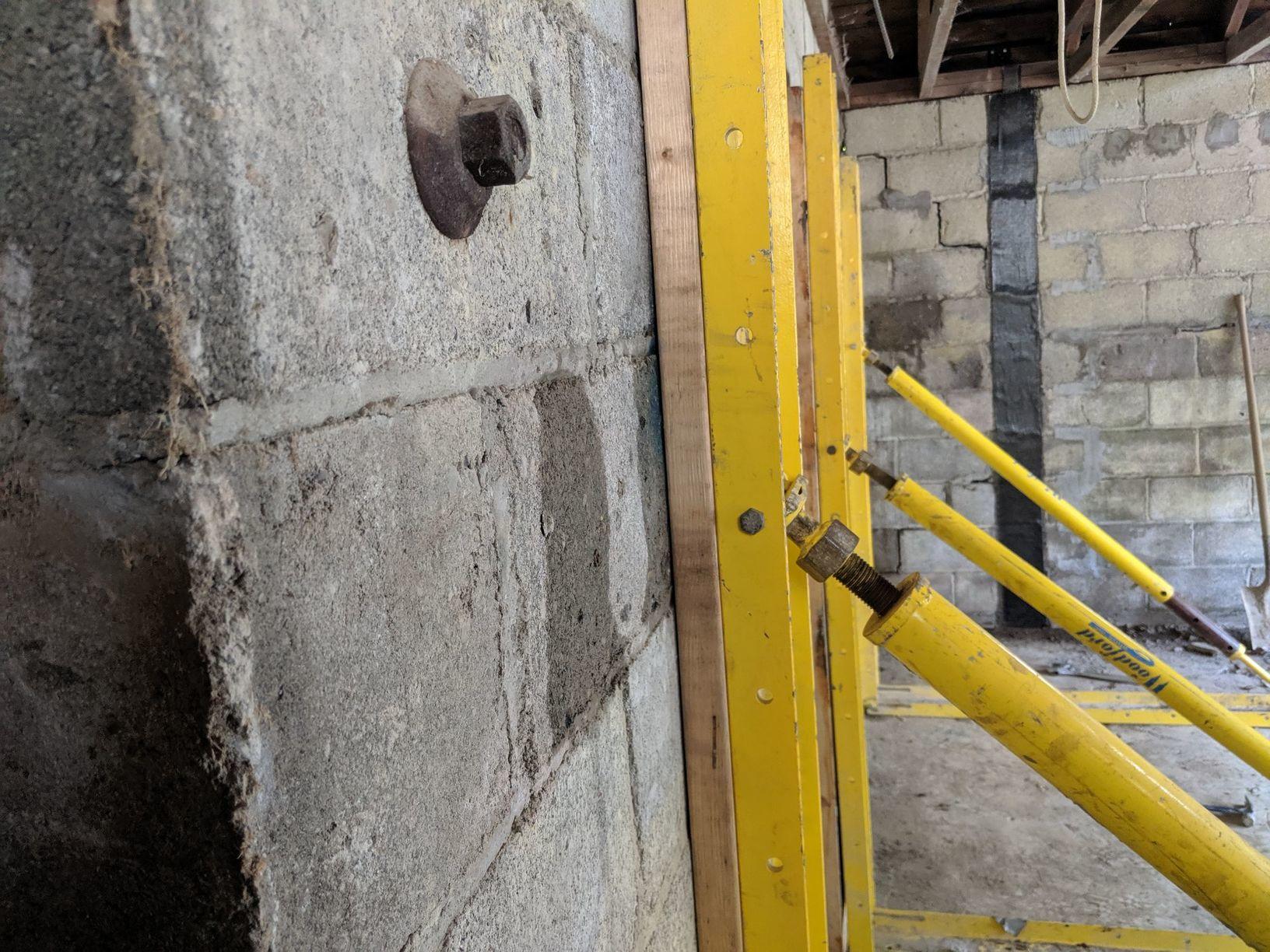 Foundation Repair - Woodford Wall Pushing System - Woodford Wall ...