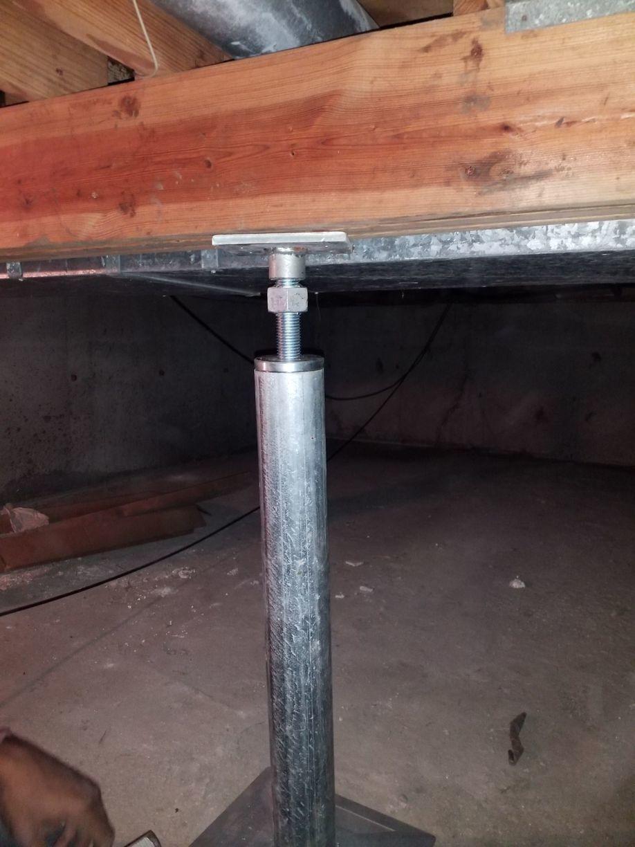 Foundation Repair - Sagging Floors Fixed with SmartJack Installation ...