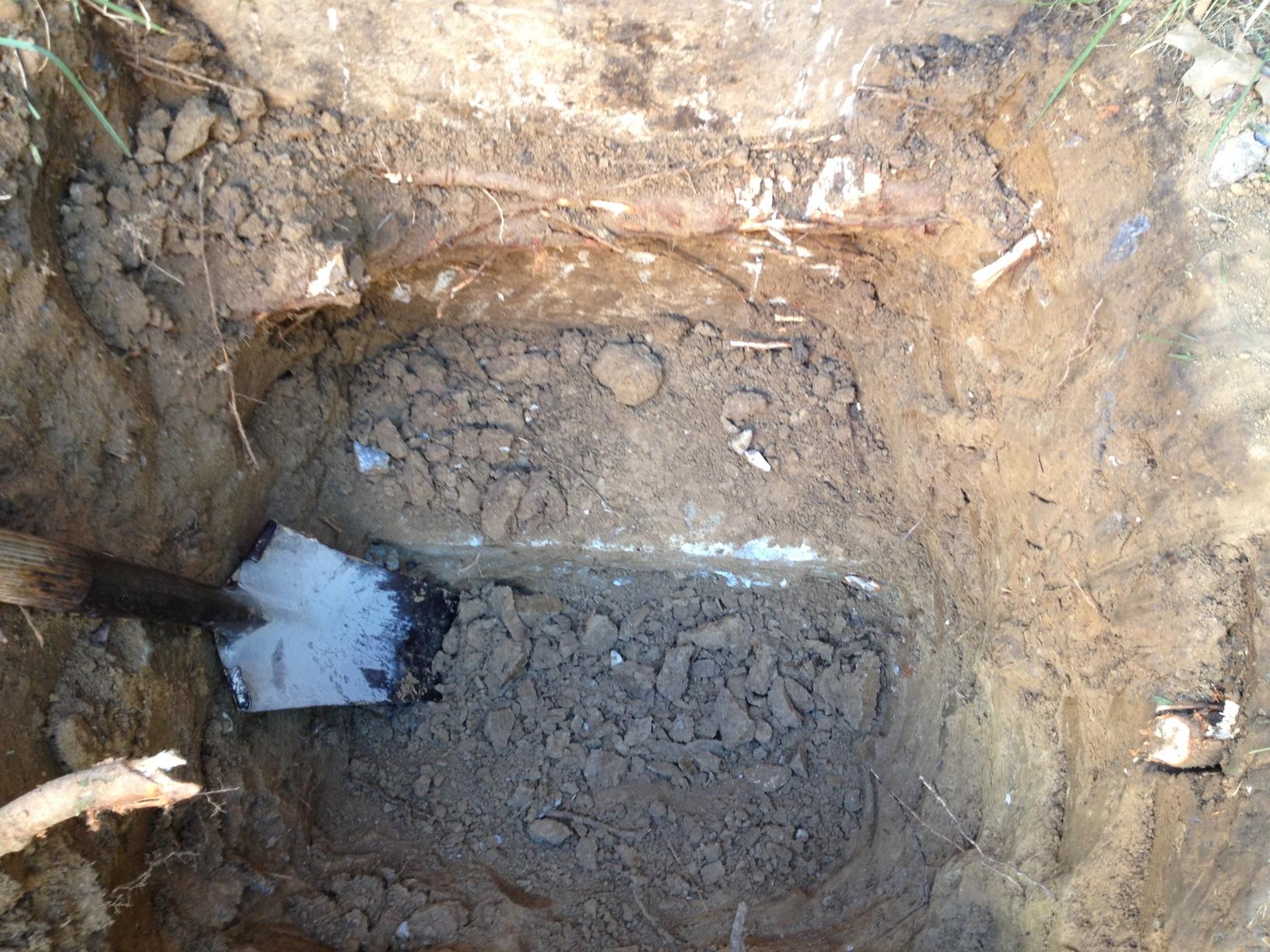 Foundation Repair - Foundation Piering Oakville, MO - Digging to the ...