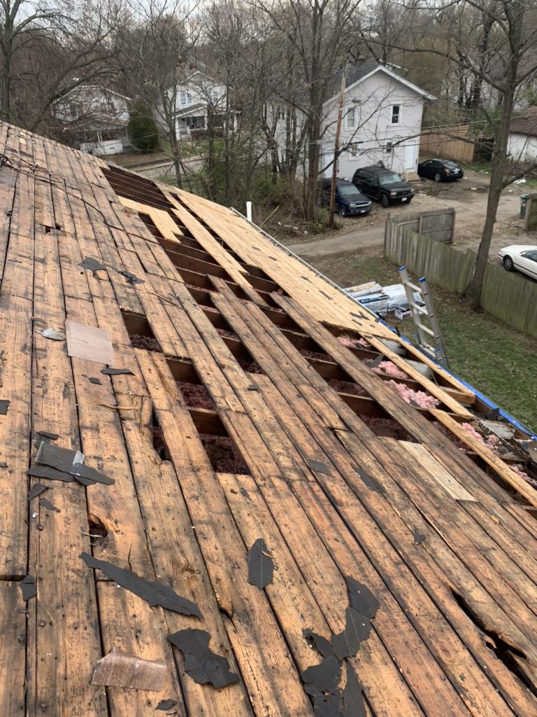 Roof Replacement - Roof Replacement in Columbus, OH - Rotted Decking in ...