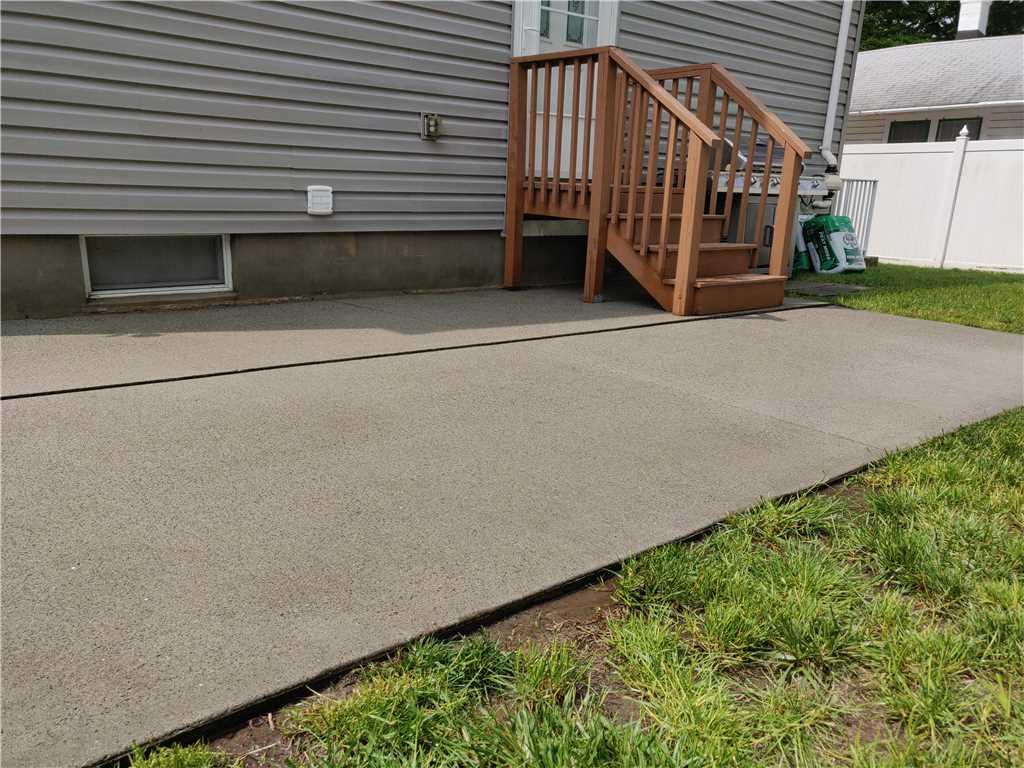 Concrete Lifting and Leveling - Backyard Patio Level with ...