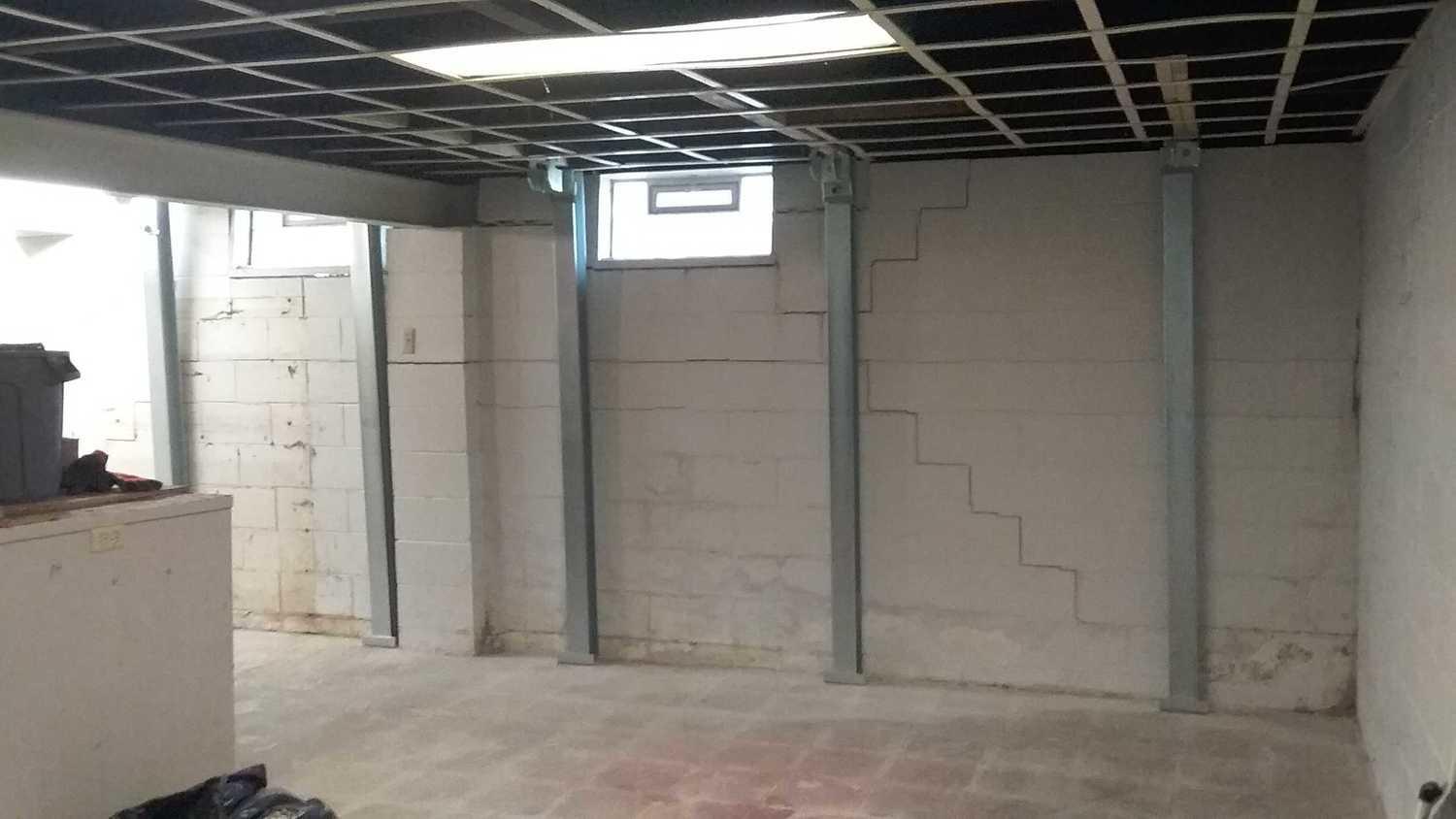 Foundation Repair - Basement Wall Reinforcement in Columbus, OH - image ...