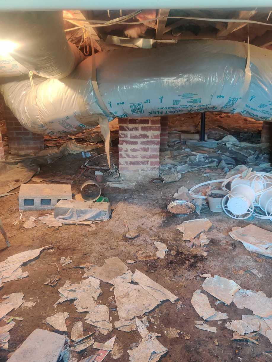 Crawl Space Repair - Transforming Wet and Nasty Crawl Space in ...