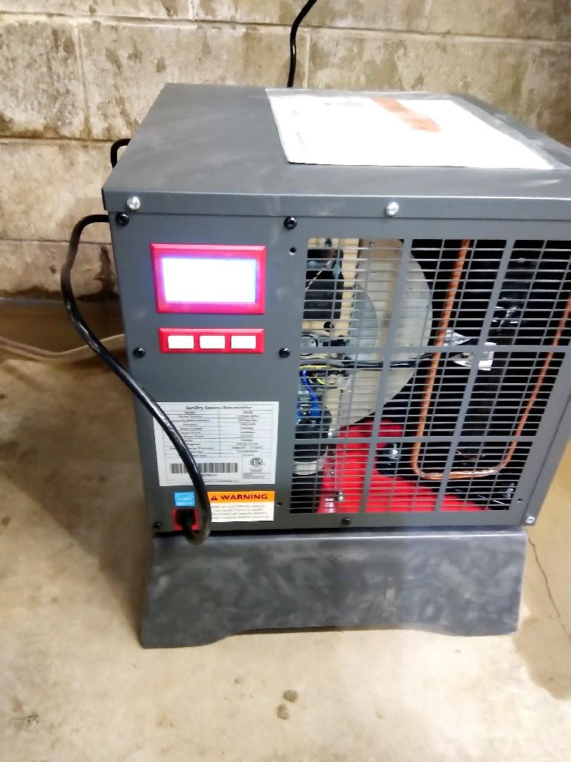 Basement Waterproofing - Wet Basement in Reelsville, IN - SaniDry ...