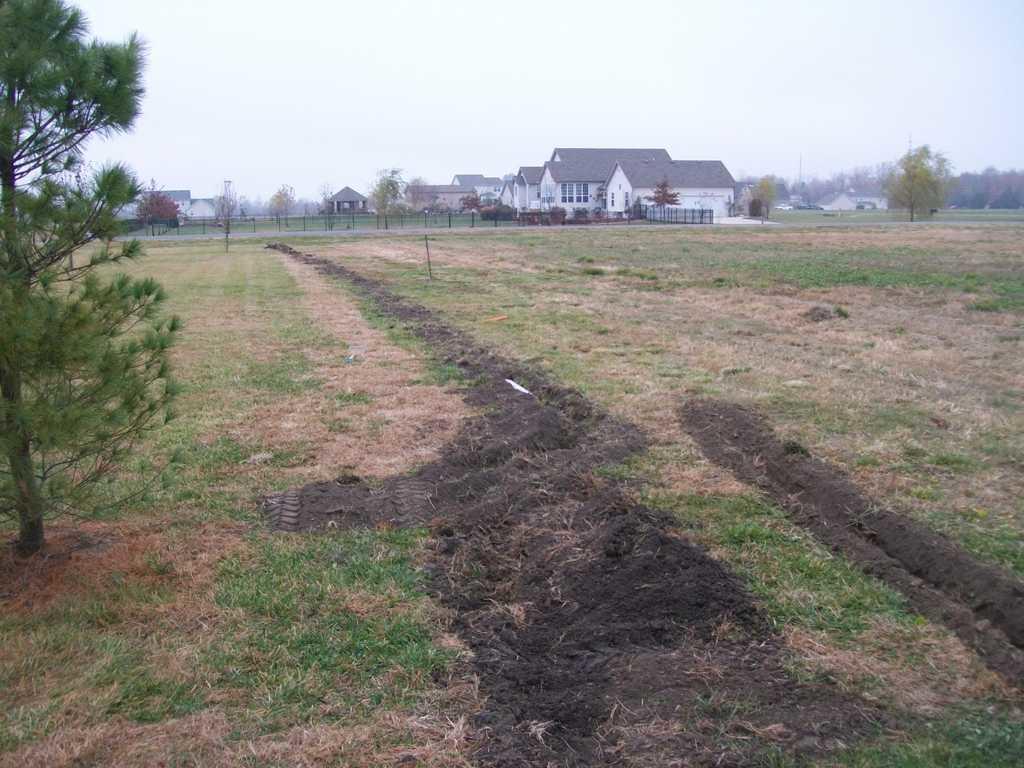 Basement Waterproofing - Laying the Discharge Line in Collinsville, IL ...