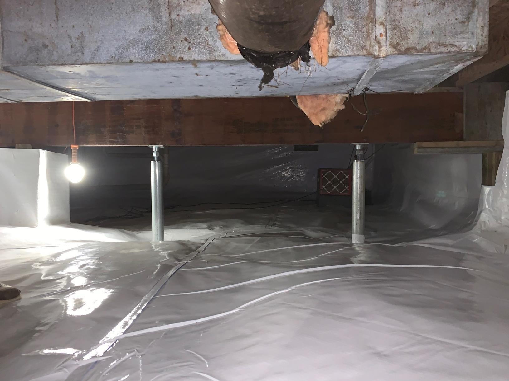 Crawl Space Repair - Installing SmartJacks and Encapsulating a Crawl ...