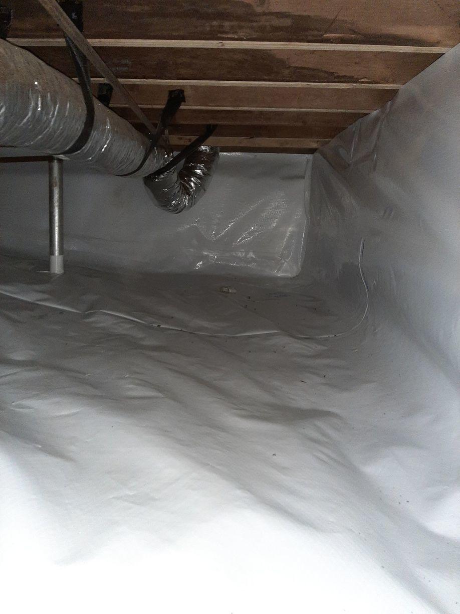 Crawl Space Repair - Crawl Space Encapsulated and SmartJacks Installed ...