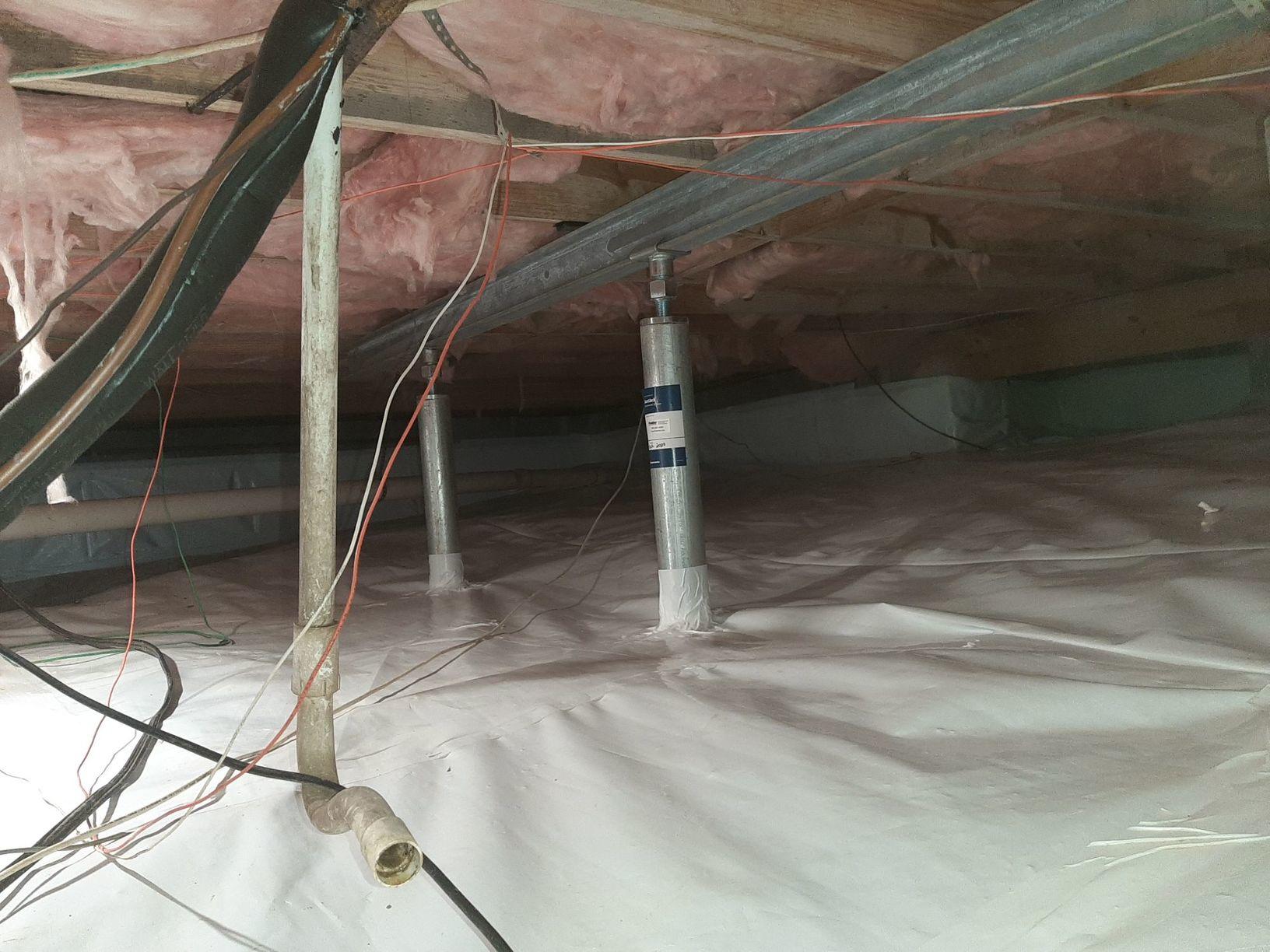 Foundation Repair - SmartJack Stabilizer Installation in - SmartJacks