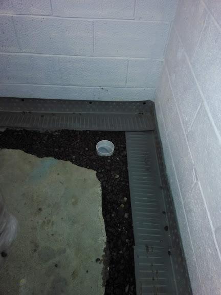 Basement Waterproofing - Interior Drainage System Installation in Mount ...
