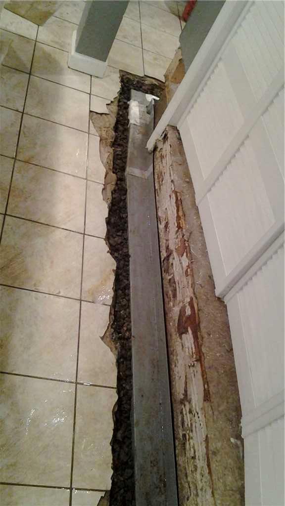 Basement Waterproofing - Keyport Finished Basement Waterproofed with ...