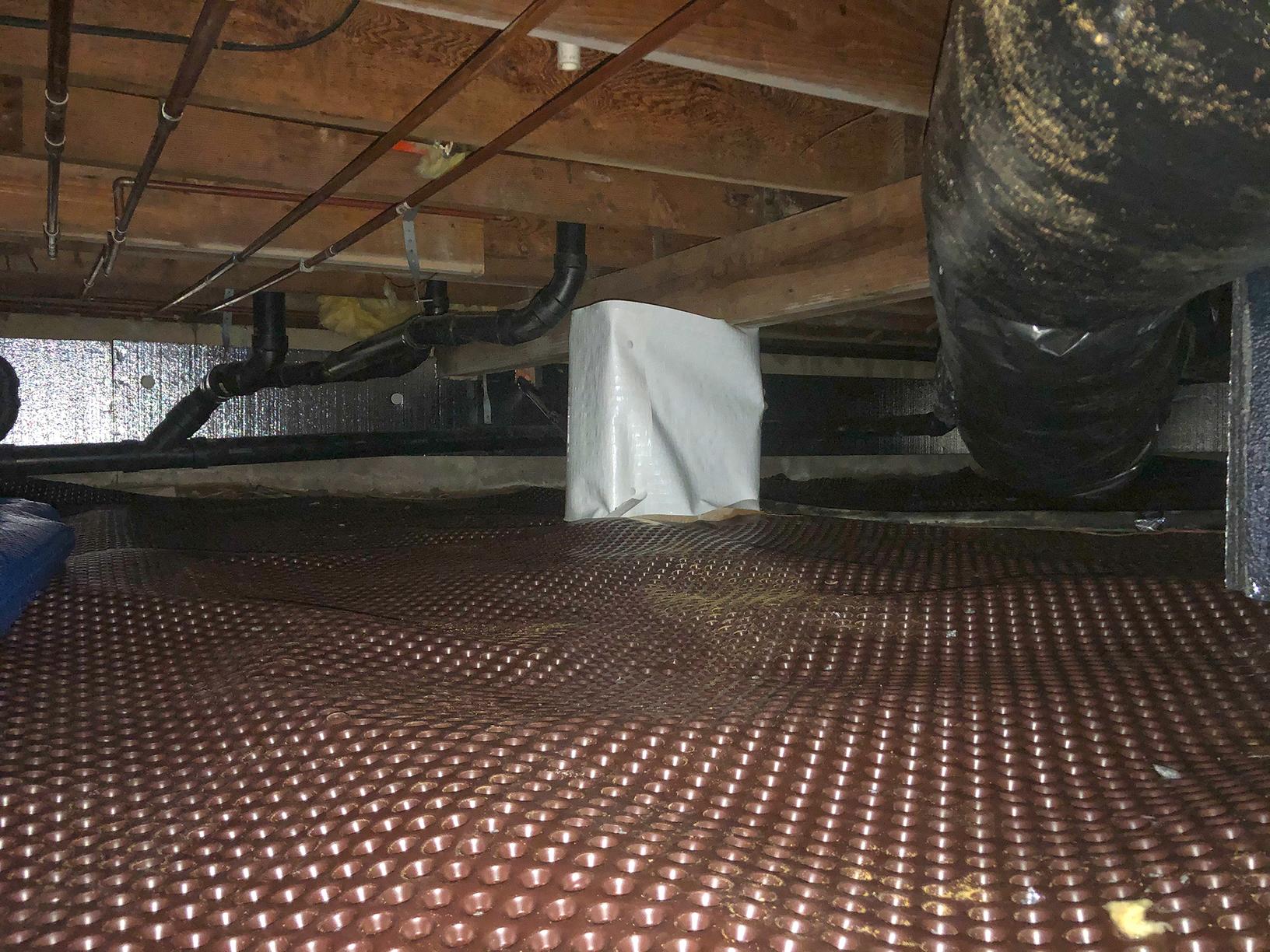 Crawl Space Encapsulation - Cowleys Encapsulates Sandy Crawl Space in ...