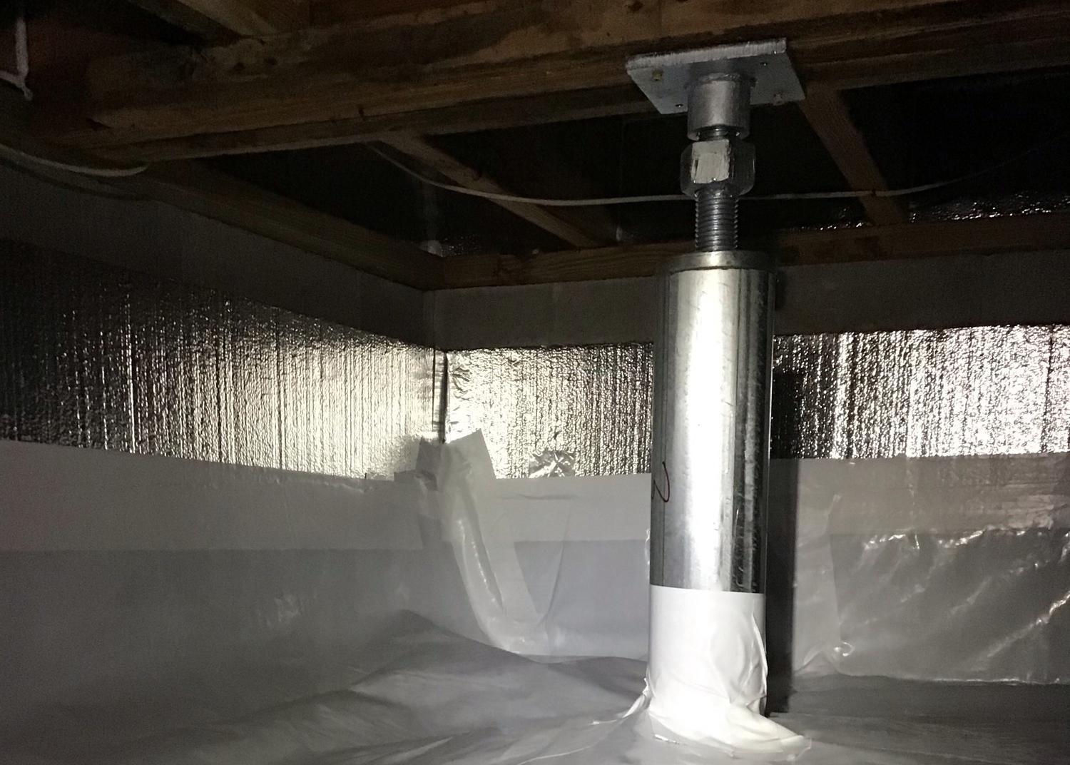 Crawl Space Repair - Encapsulating a Crawl Space in Wilmington, NC ...