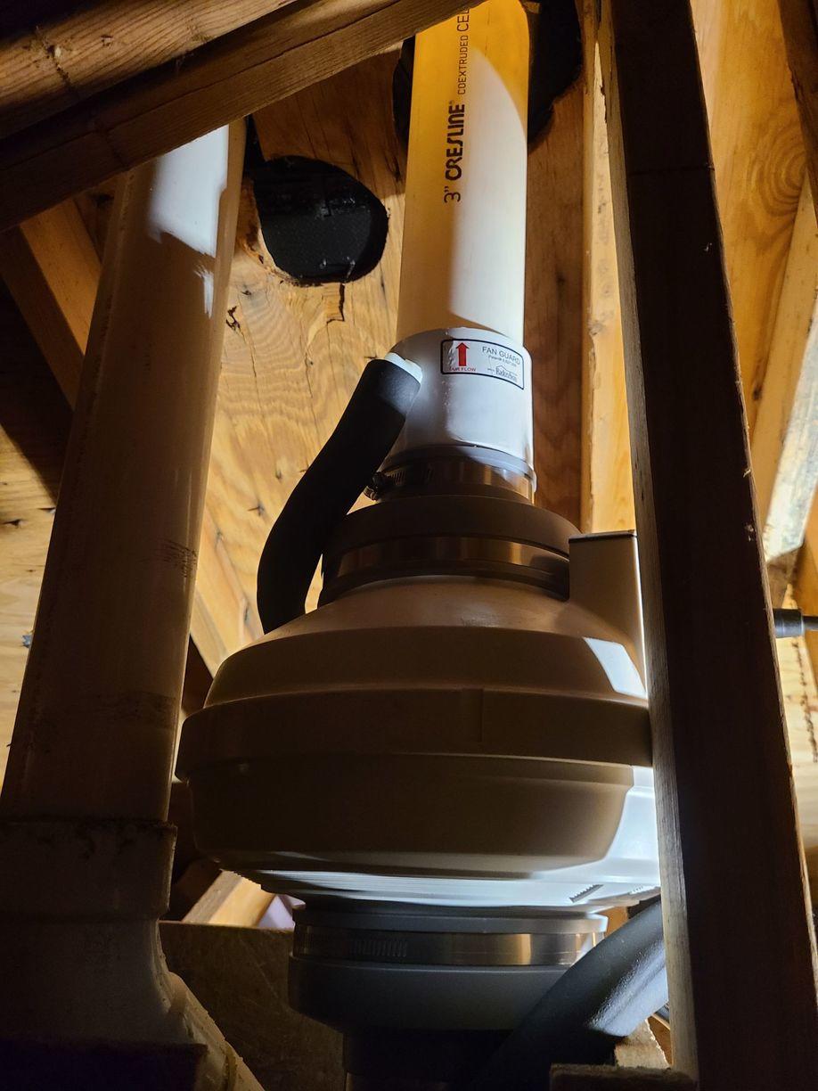 Radon Defense Midwest - Radon Mitigation System - Interior Aesthetic ...