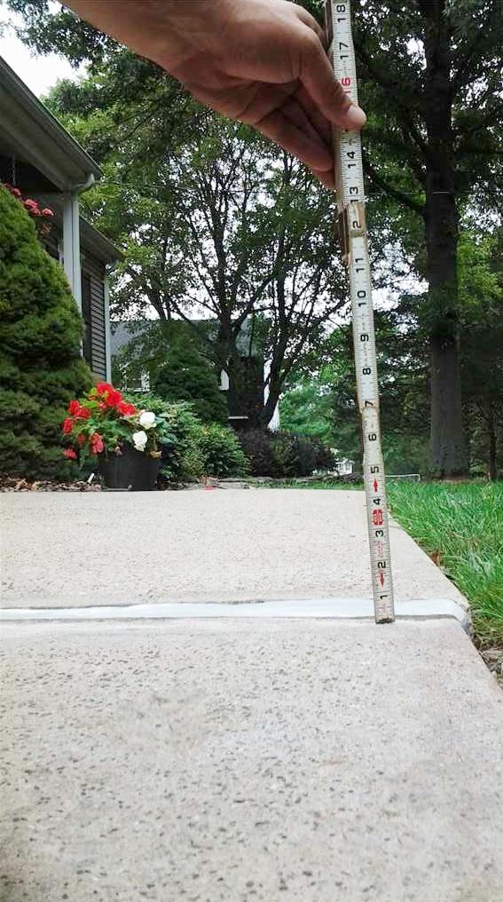 Concrete Lifting and Leveling - Stairs in Bridgewater Home Now Safe ...