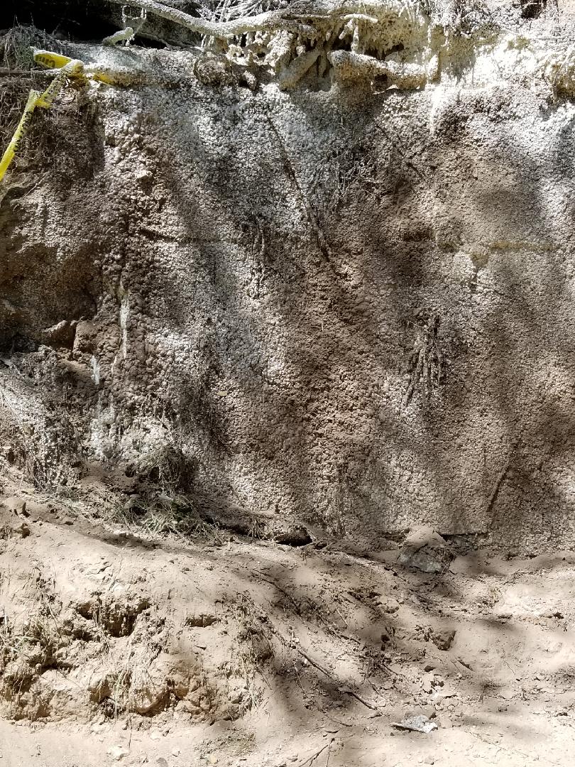 Concrete Repair - Cave Filled with PolyLevel Solution - Final Cave Covering