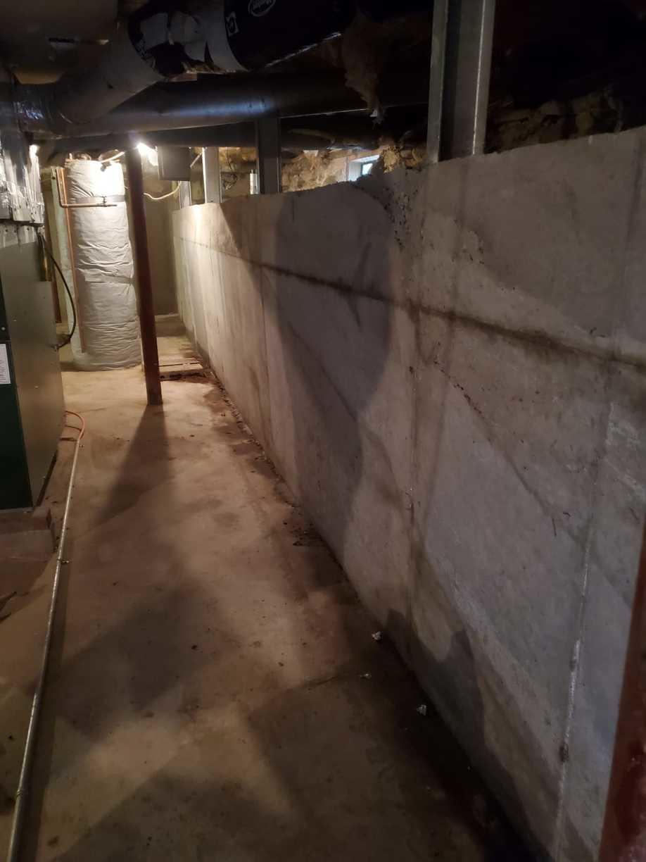 Foundation Problems - Stone and Concrete Foundation Wall Failure, Derry ...