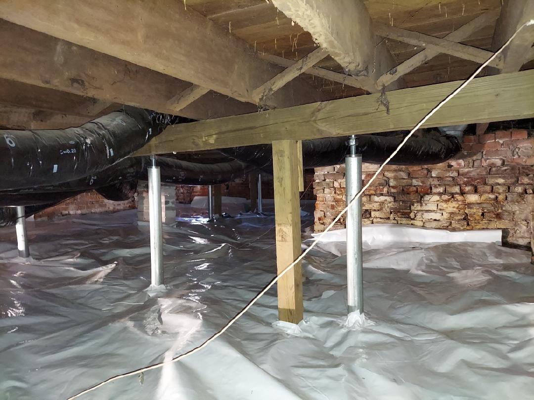 Foundation Repair - Sagging Floor Repair in Columbus, IN - Sagging ...