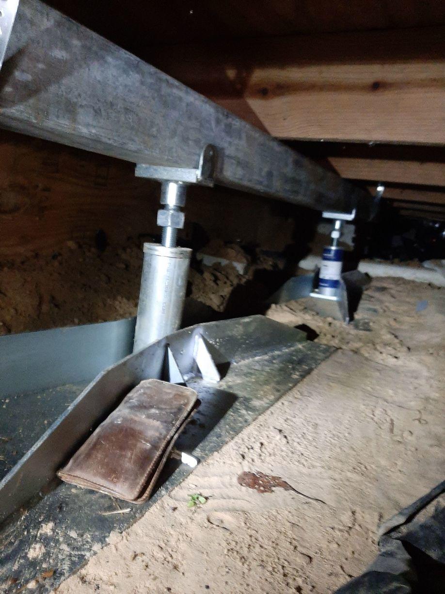 Foundation Repair - Sinking floor repair in Cookeville, TN. - Smart Jacks