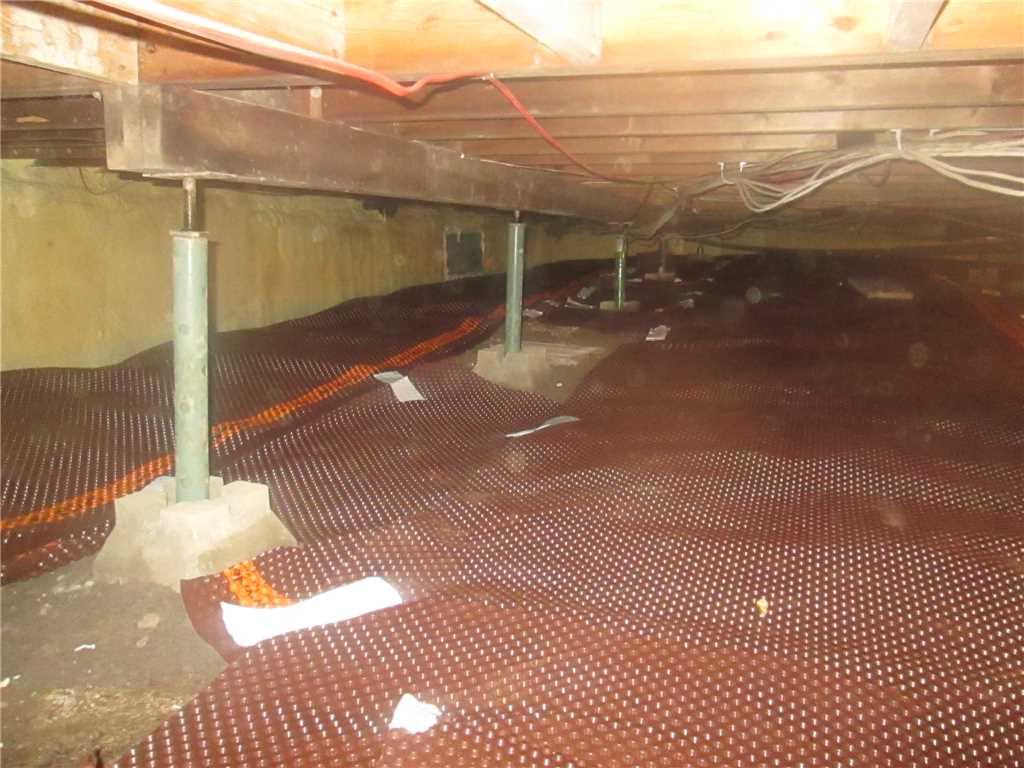 Réparation des vides sanitaires - Vide sanitaire très humide à Canton ...