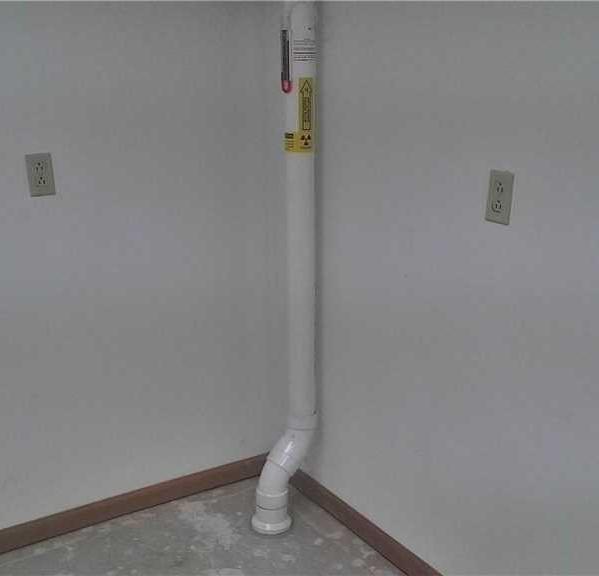 Radon Gas Mitigation - Radon Mitigation System Installed in Eitzen, MN ...