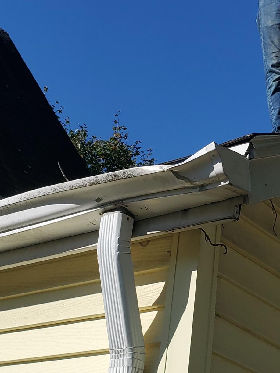 Roof Replacement - Excessive Storm Damage in Pawtucket, RI - Bent ...