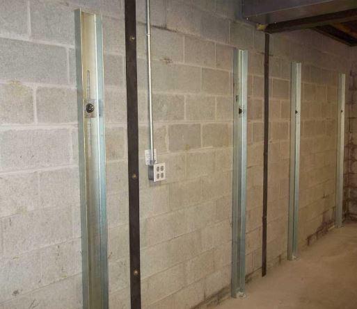 Foundation Repair - Colliers Foundation Repair - C Channel Wall Anchors