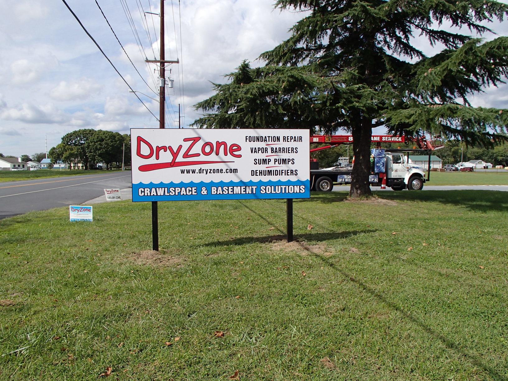 DryZone moves to new office and gets a new sign! - With the new sign ...