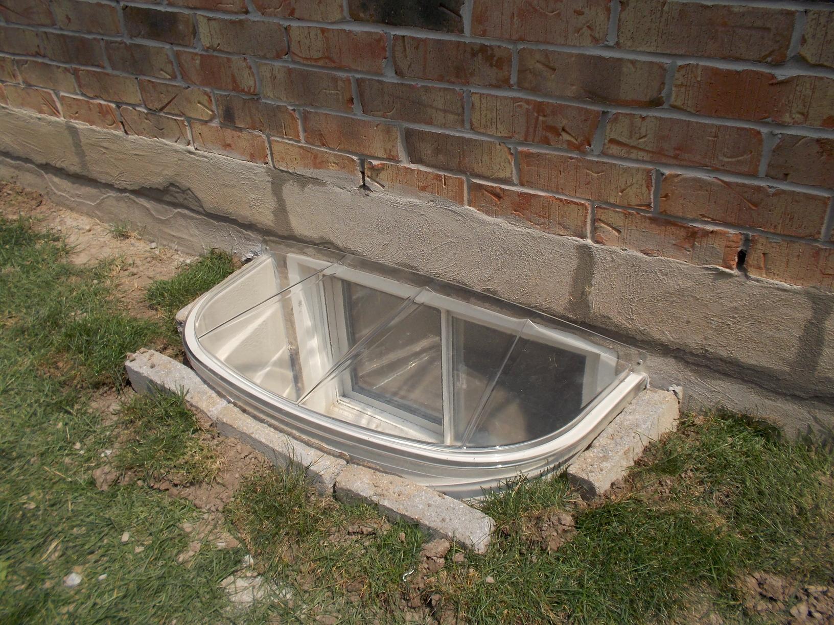 Basement Waterproofing - Sunhouse Window Well in Hamilton - Window Well ...