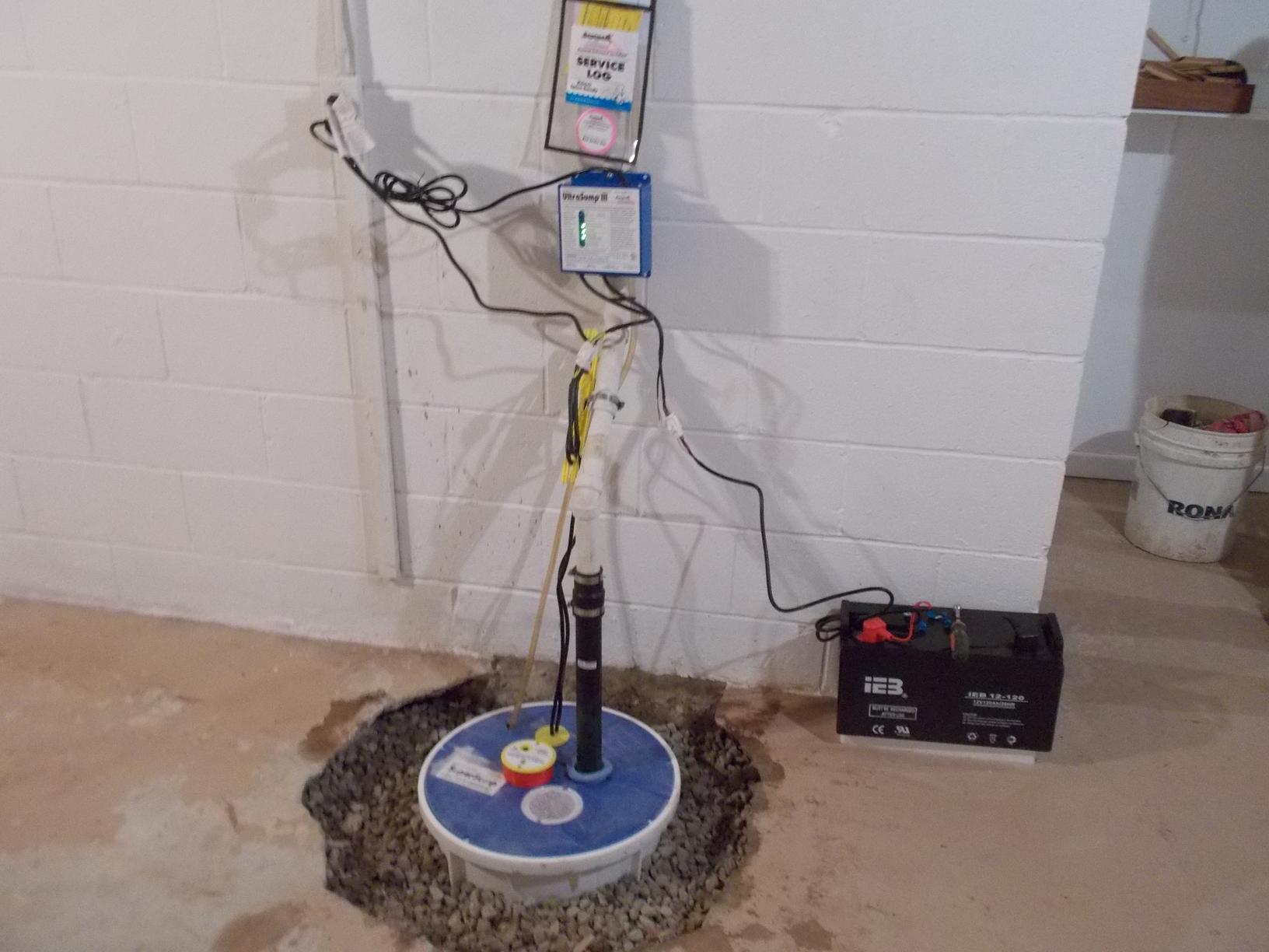 Basement Waterproofing - SuperSump and Flooring Installation in ...
