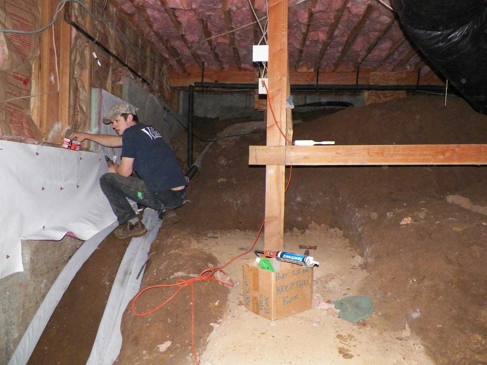 Crawl Space Repair - Tigard, OR Crawl Space Repair - Regimbald work in ...