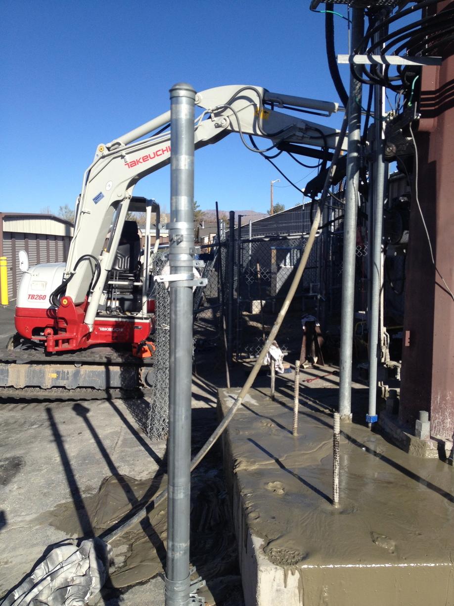 Foundation Repair - Micropiles for Cell Tower Foundation Retrofit in ...