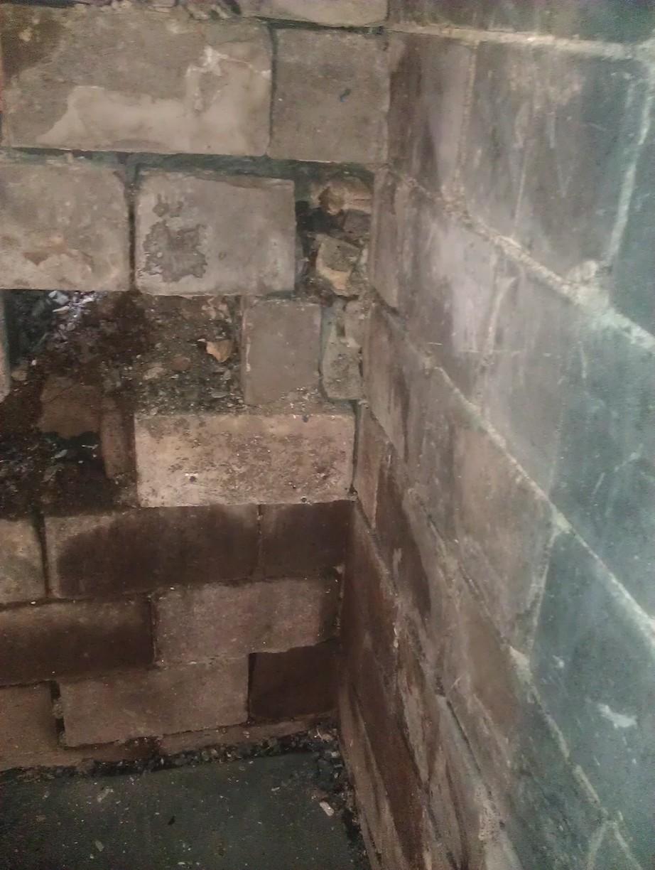 Typical foundation issues - deteriorating block wall