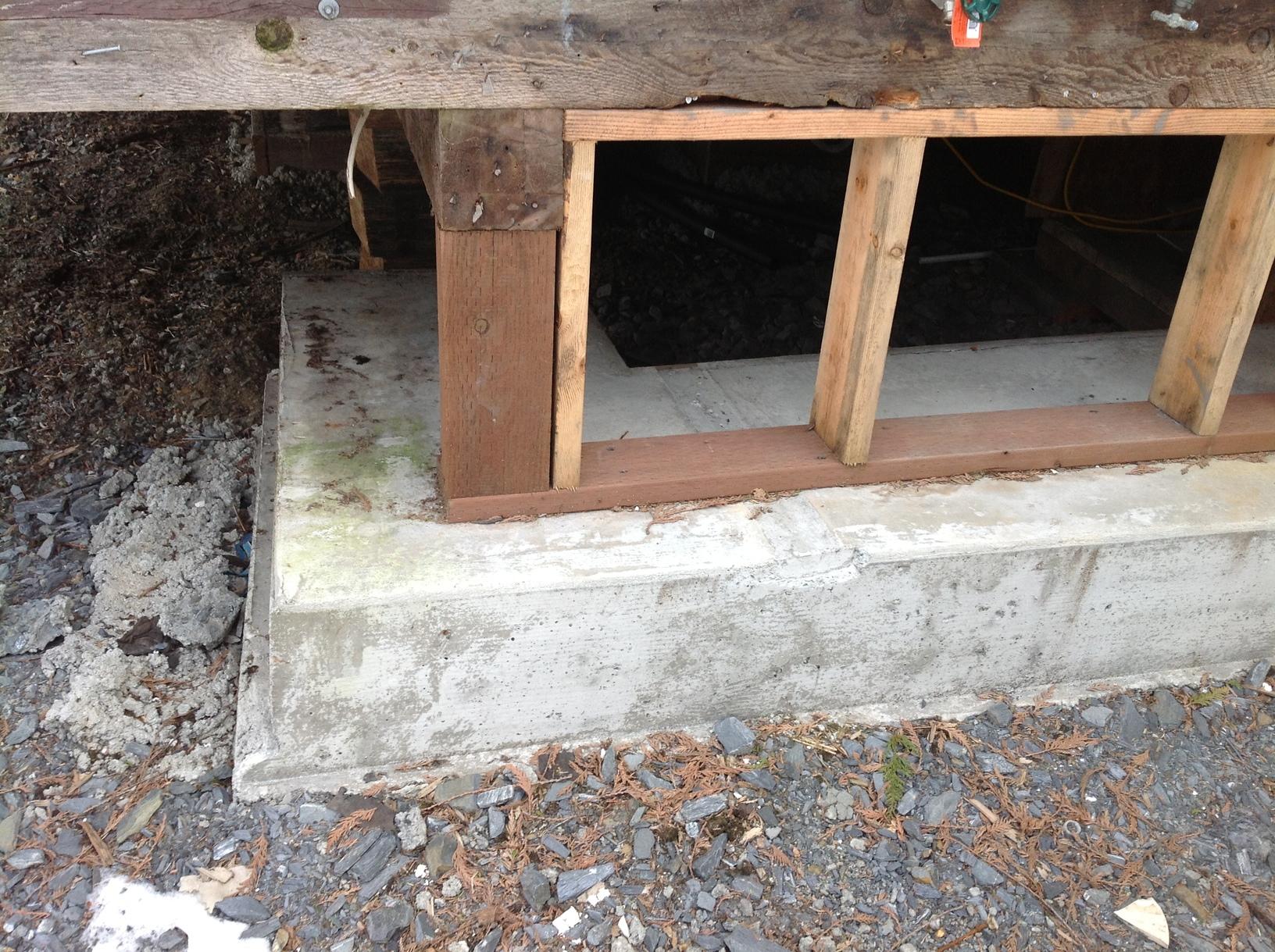 Foundation Repair - Foundation Stabilized in Juneau, Alaska - Failing ...