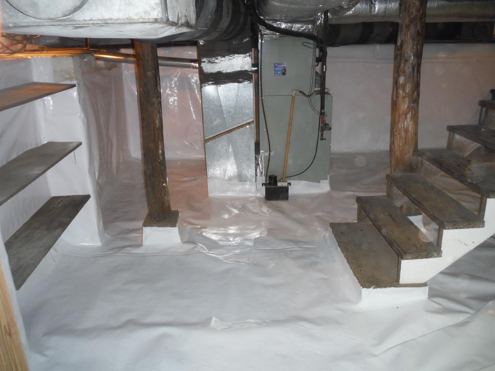 Crawl Space Repair - Cleanspace and Radon Control in Nashville - After