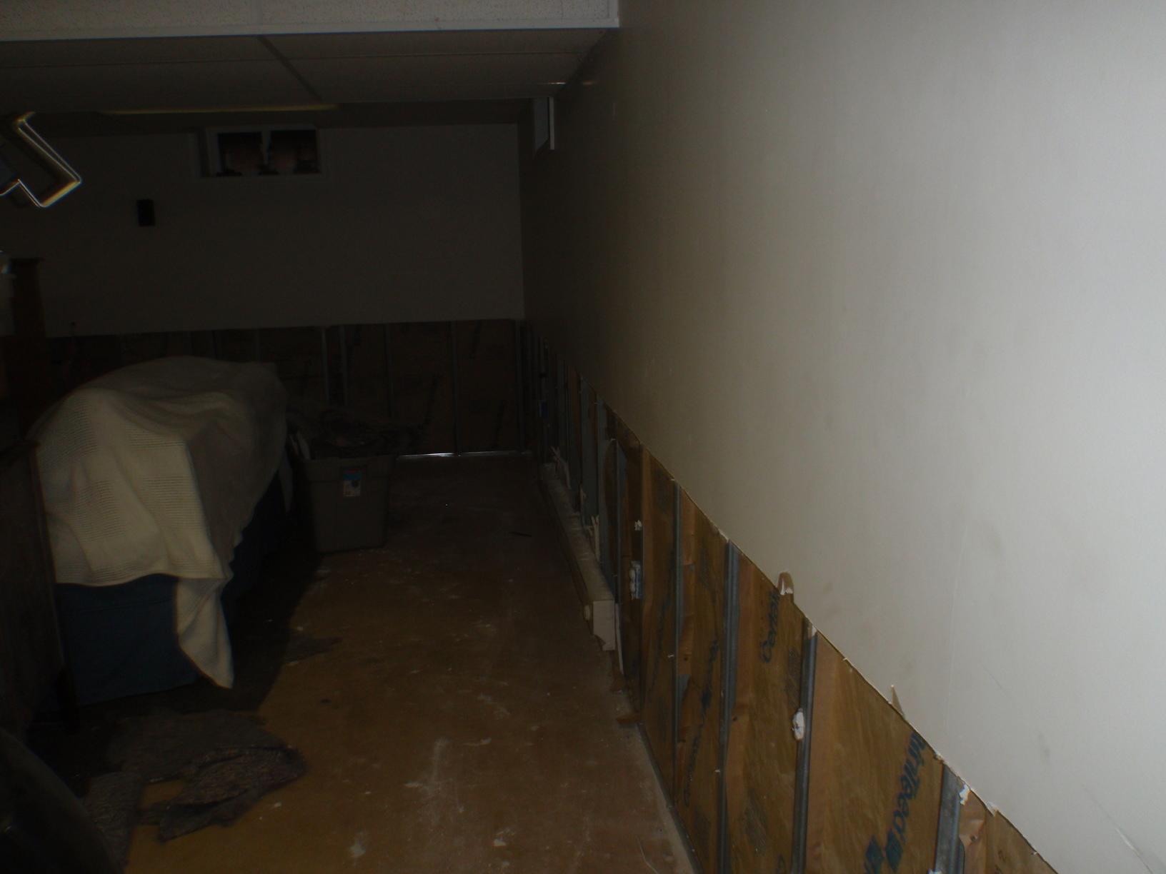 Basement Waterproofing - Newark, DE Family room got ruined by water ...