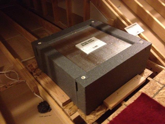 Attic Insulation - David Lewis Air Sealing covers - David Lewsi Scuttle ...