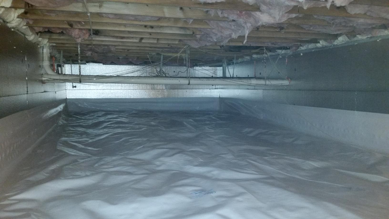 Home Insulation Services - Encapsulating a Crawl Space in Ocean City ...