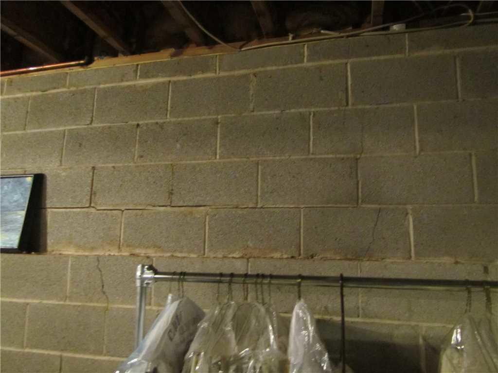 Foundation Repair - Bulging Wall Repaired in Hopewell, NJ - Bulging ...