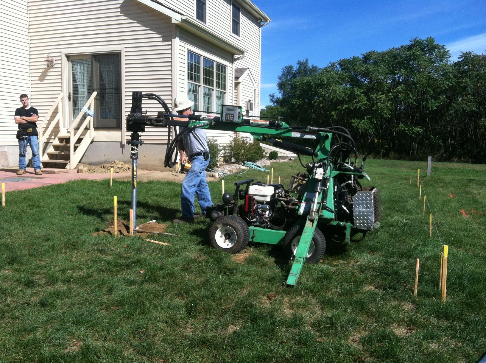 Helical Deck Piers - EZ Post Deck Piers - EZ Post Deck Piers