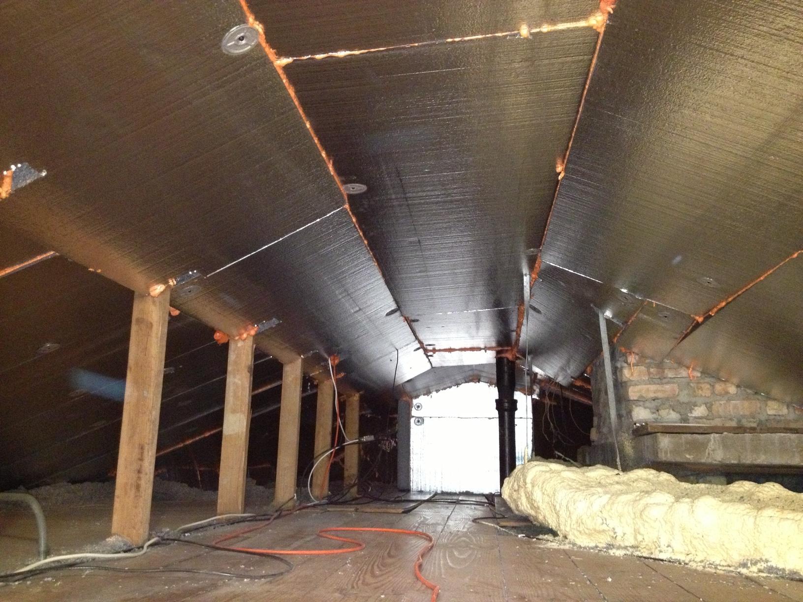 Attic Insulation - Ice Damming, Duct Insulation, and Radiant Barrier in ...