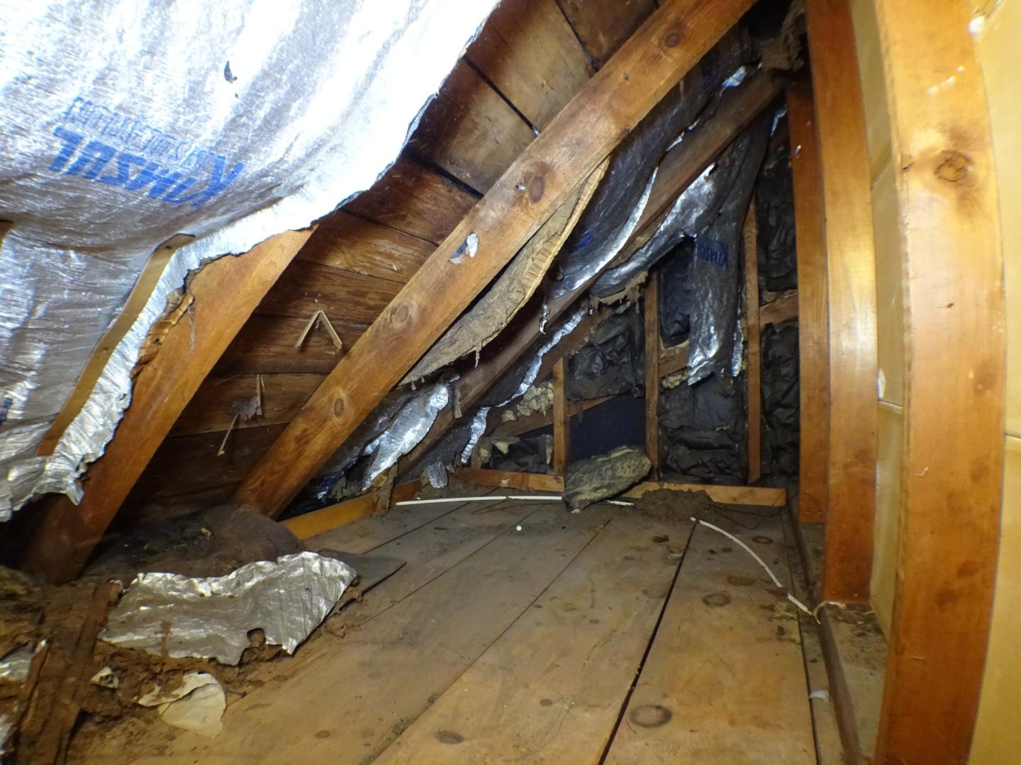 Insulation Services - Attic Insulation Weirton, WV - Poorly Insulated Attic
