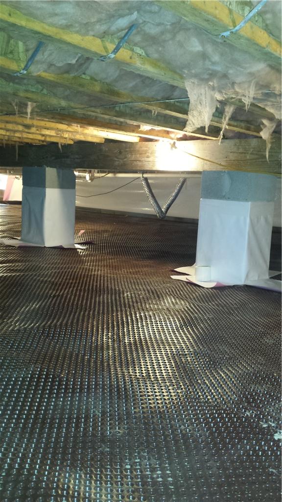 Hurlock Crawl Space - Drainage Mat For Crawl Space