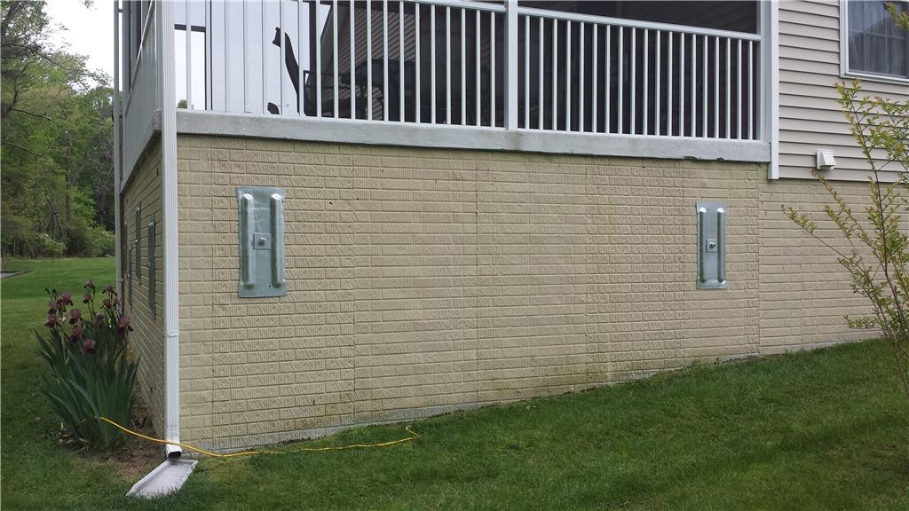 Commercial Foundations - Wall Anchors Saving this Foundation - Geo-Lock ...