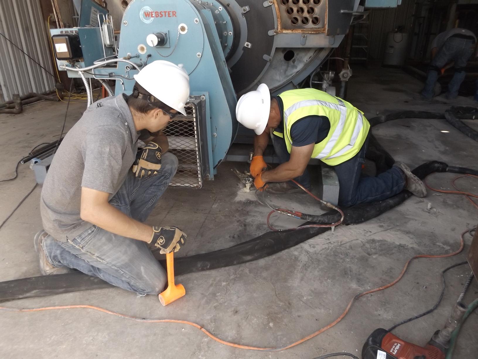 Concrete Repair - Void Filling Under a Commercial Slab in Friona, TX ...