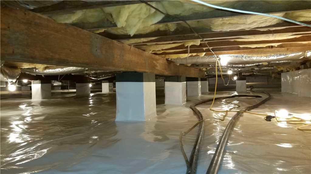 Finished Crawl Space